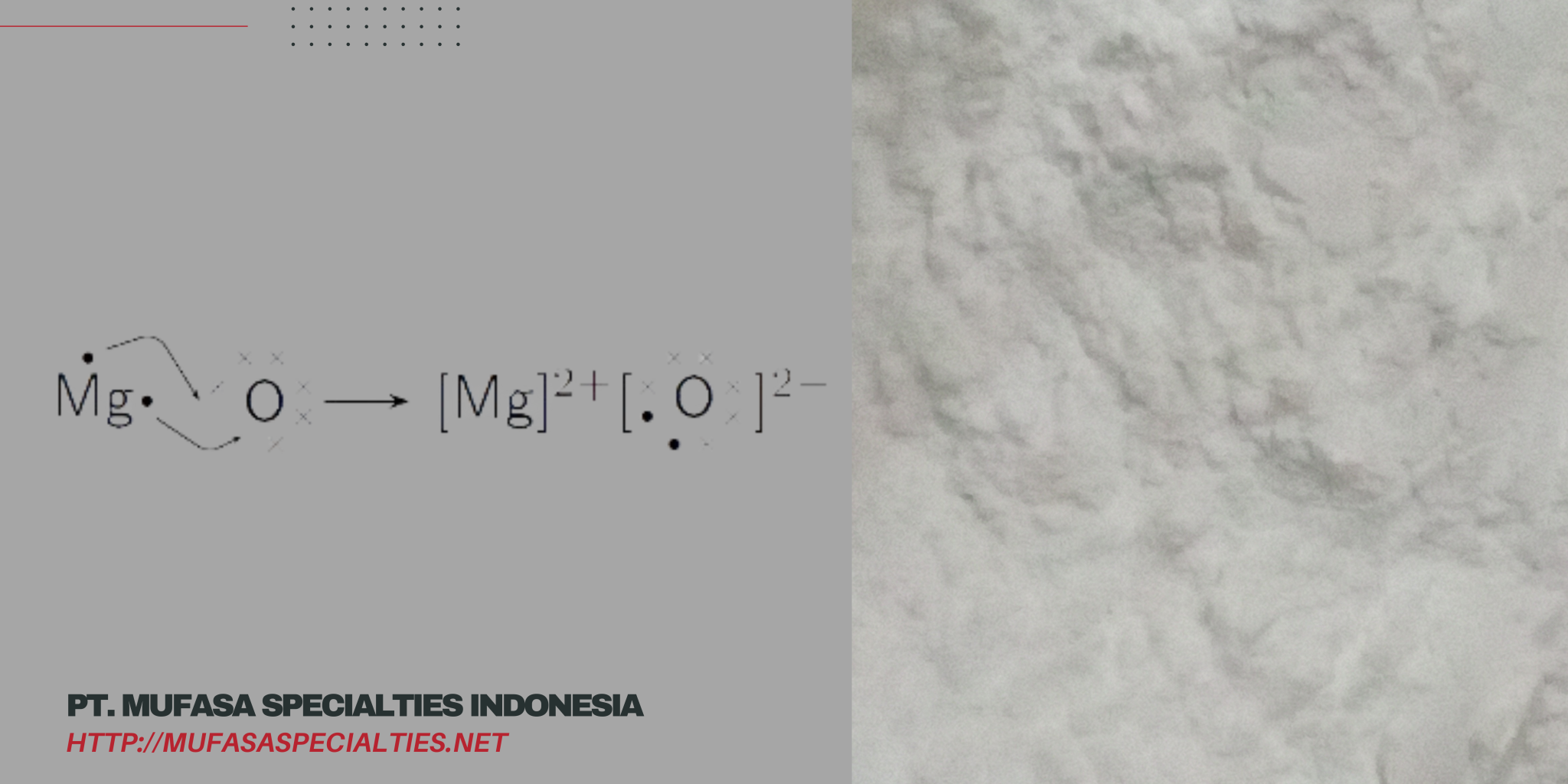 Sifat Fisika Magnesium Oxide