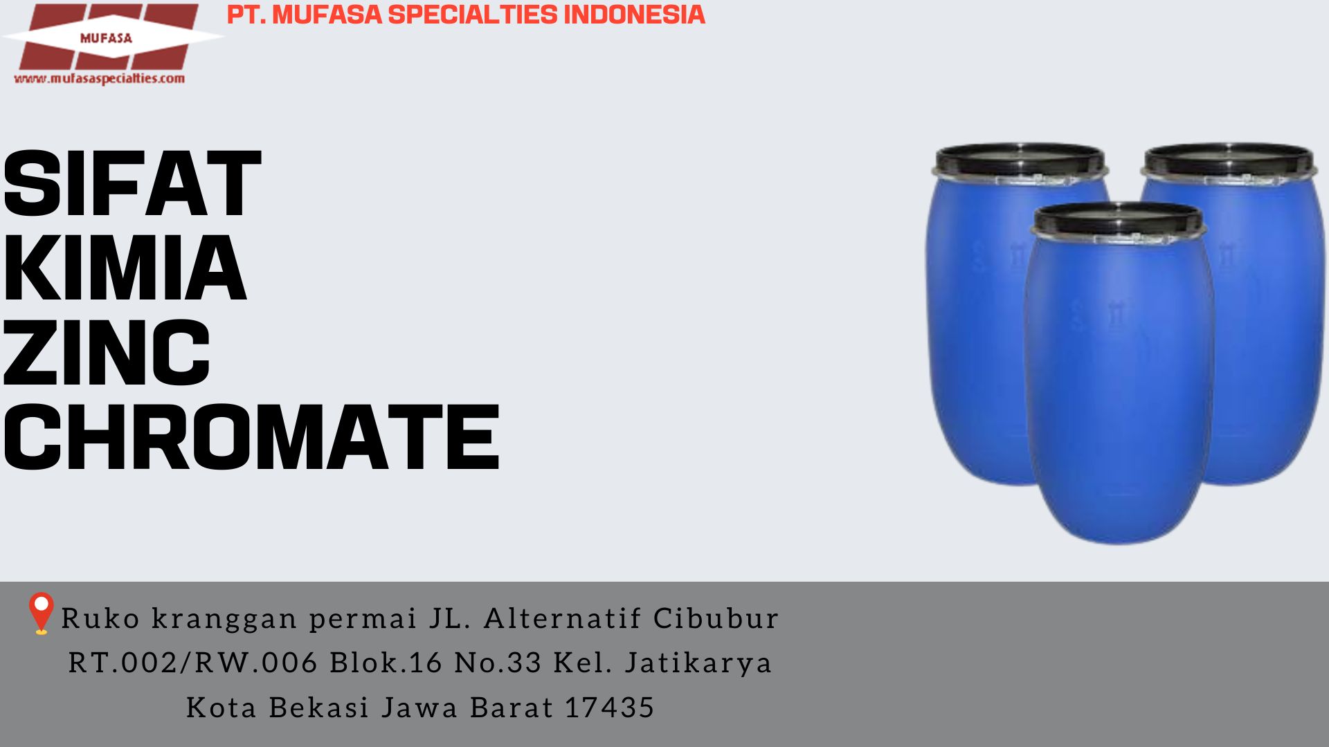 Sifat Kimia Zinc Chromate