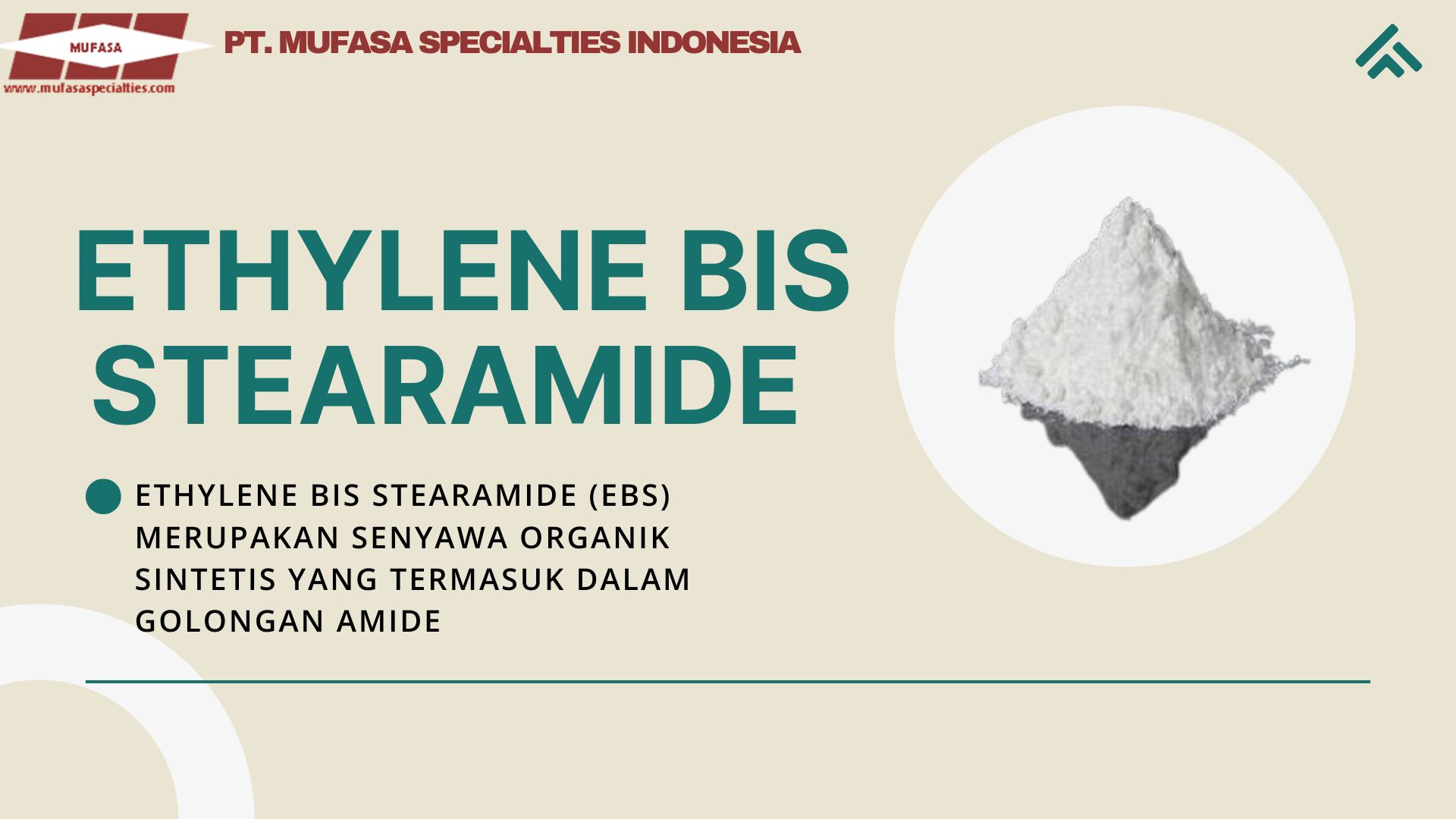 Fungsi Ethylene Bis Stearamide