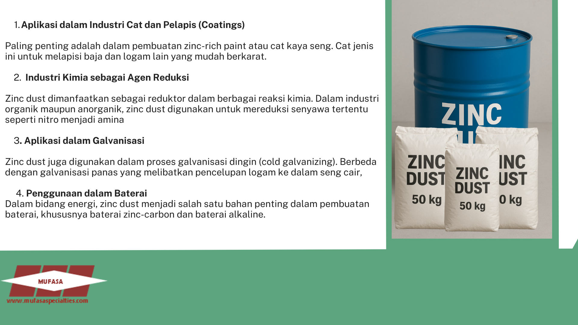 Kinetika Kimia Zinc Dust